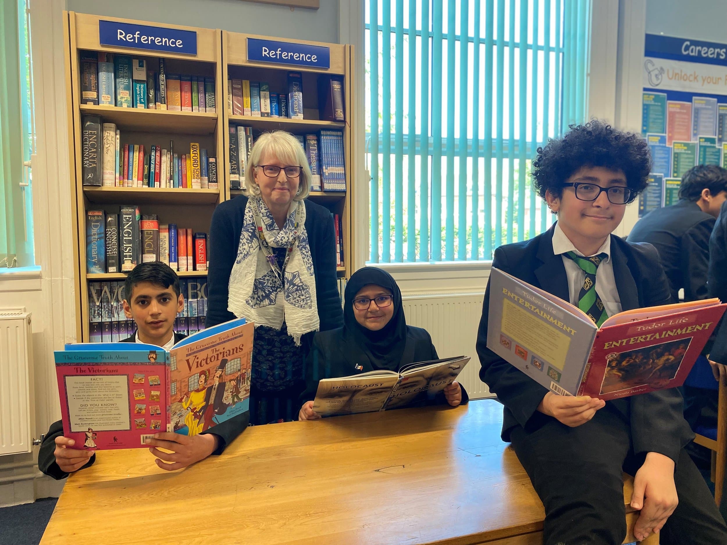 Bemrose School pupils are borrowing more books thanks to reading schemes