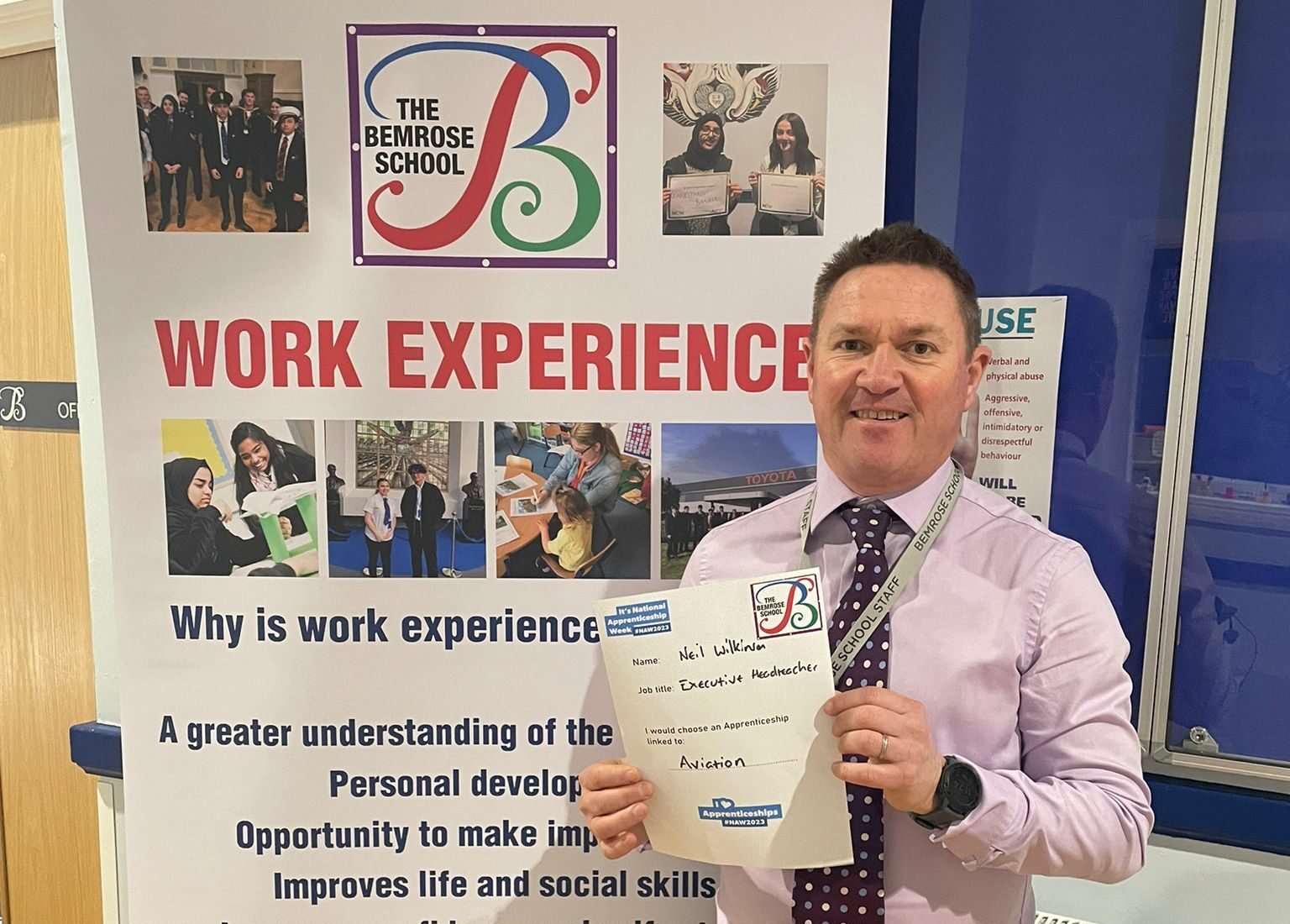 The Bemrose School share ‘dream jobs’ for Apprenticeship Week