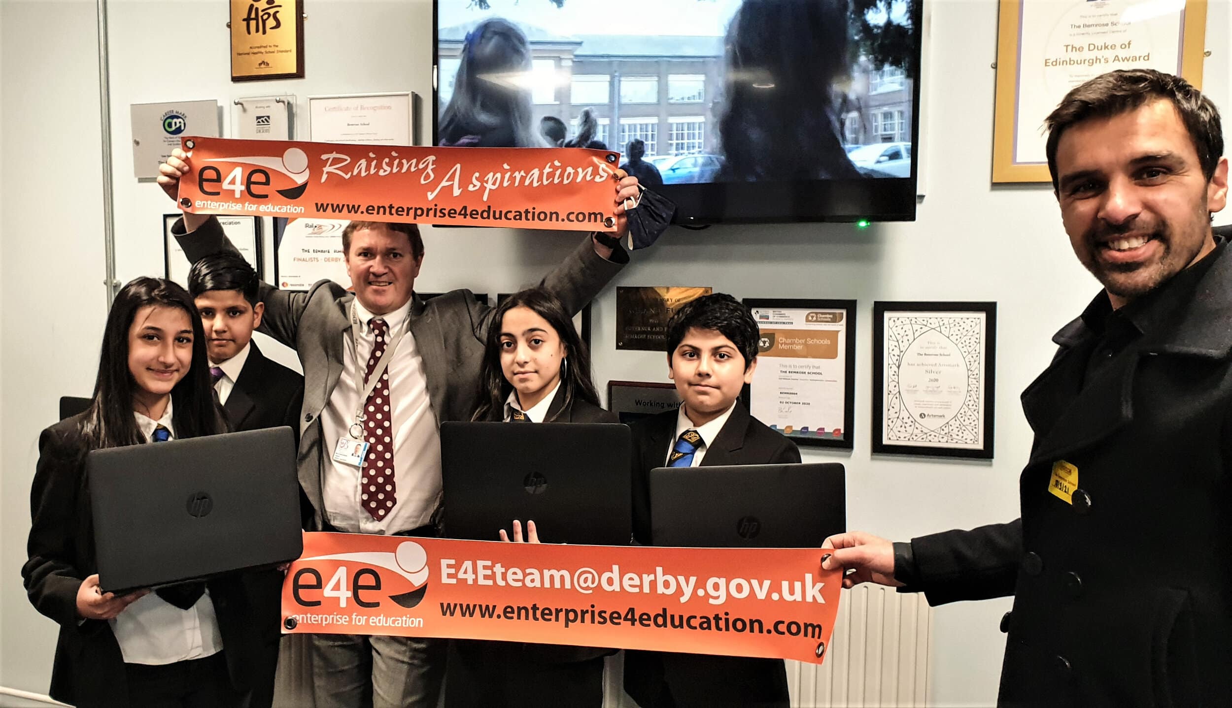 Lubrizol steps in with a laptops and dongles donation as it digs deep ...