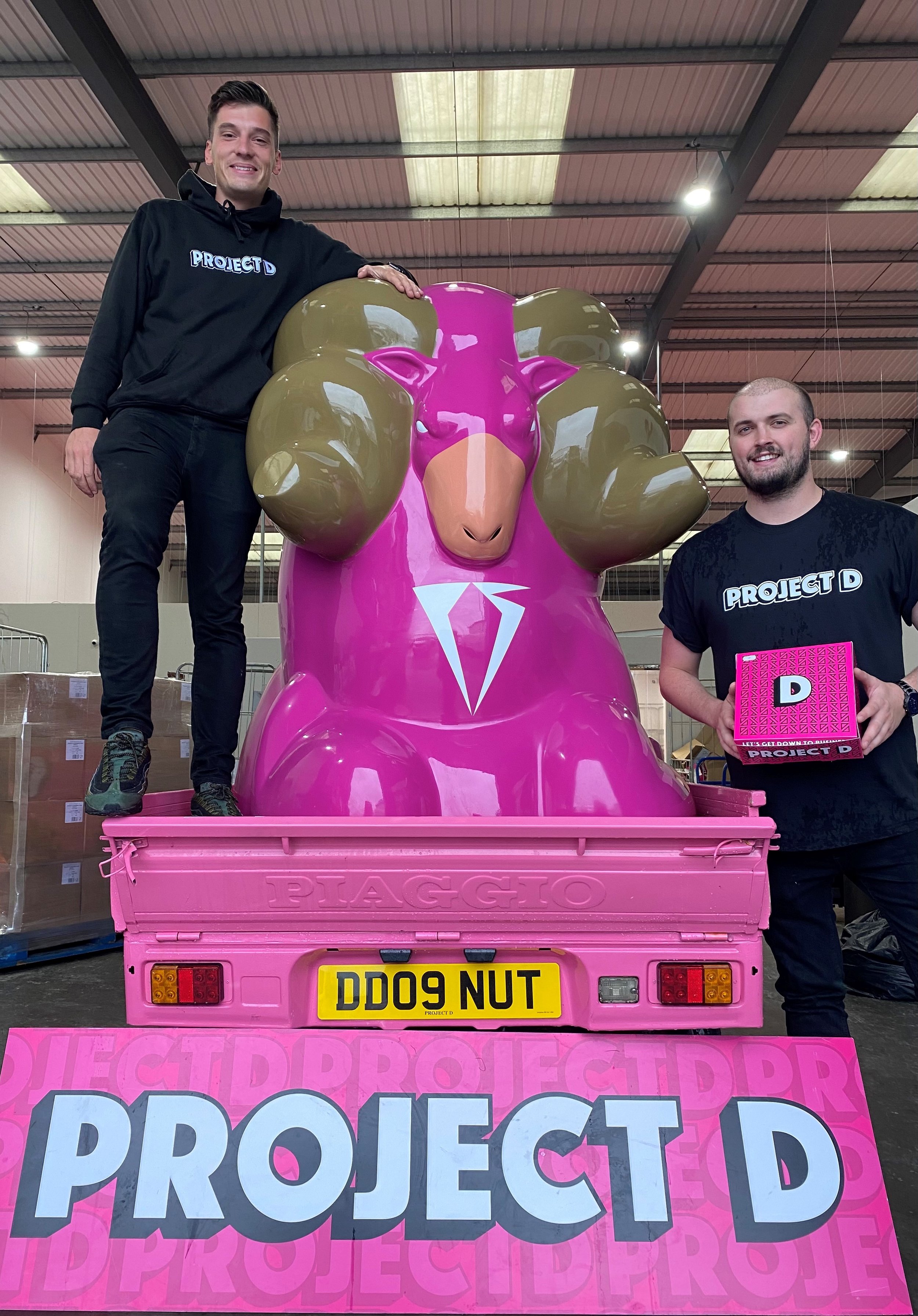 Derby Ram set to trail Project D to pop-up events - Penguin PR
