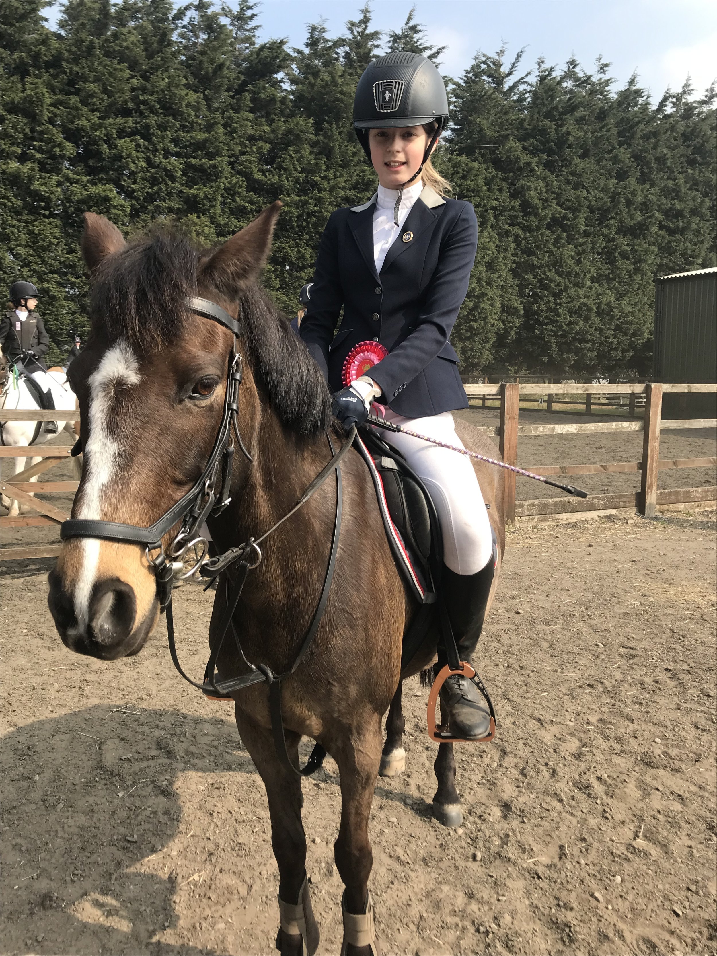 Debut win for Swinton Academy’s talented showjumper and her pony ...