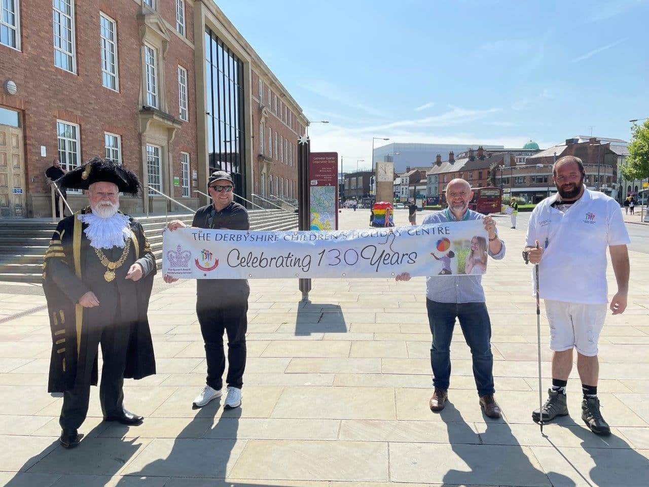 Stuart steps out for Derbyshire Children's Holiday Centre in Skegness ...