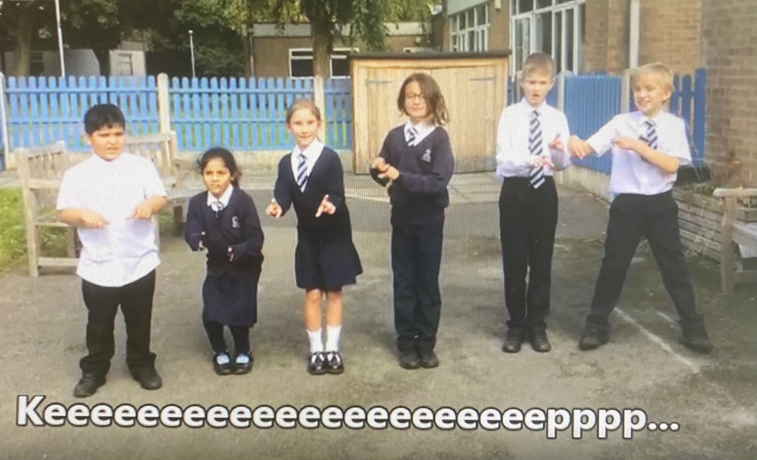 Royal School for the Deaf Derby children send Strictly Come Dancing's Rose Ayling-Ellis a good ...