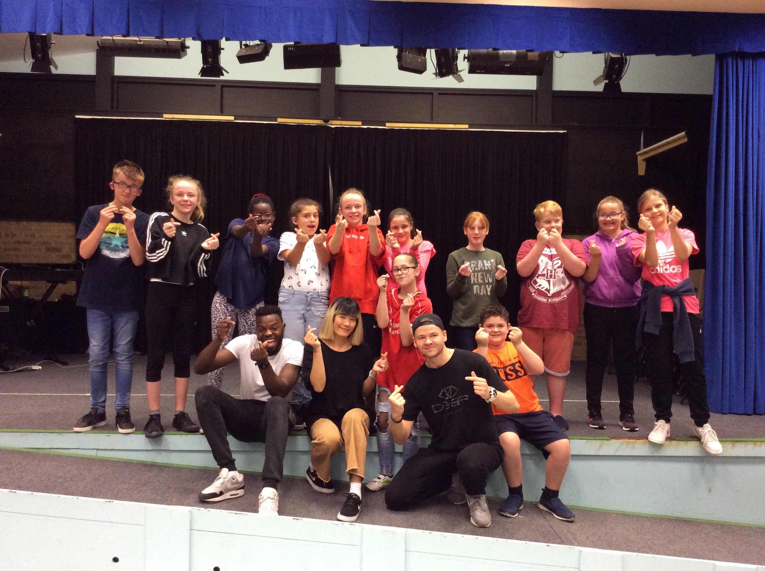 Deaf dancers at a Derby school feel the beat - Penguin PR