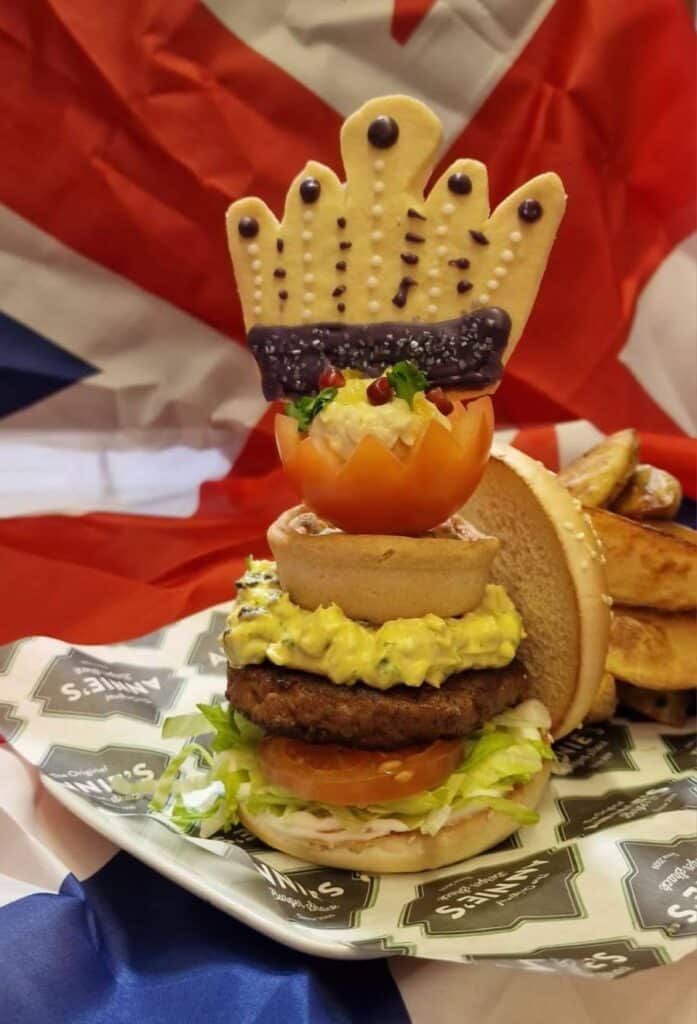 Annie’s helps mark Charles III’s coronation with a gourmet burger that ...
