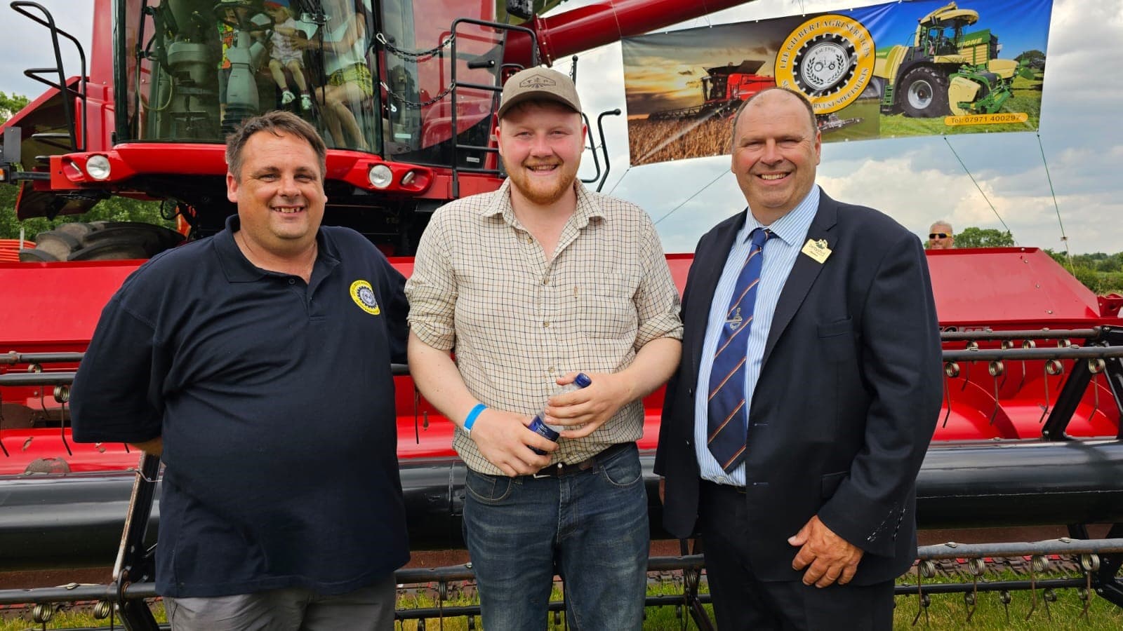 Kaleb Cooper attends Derbyshire County Show - Penguin PR