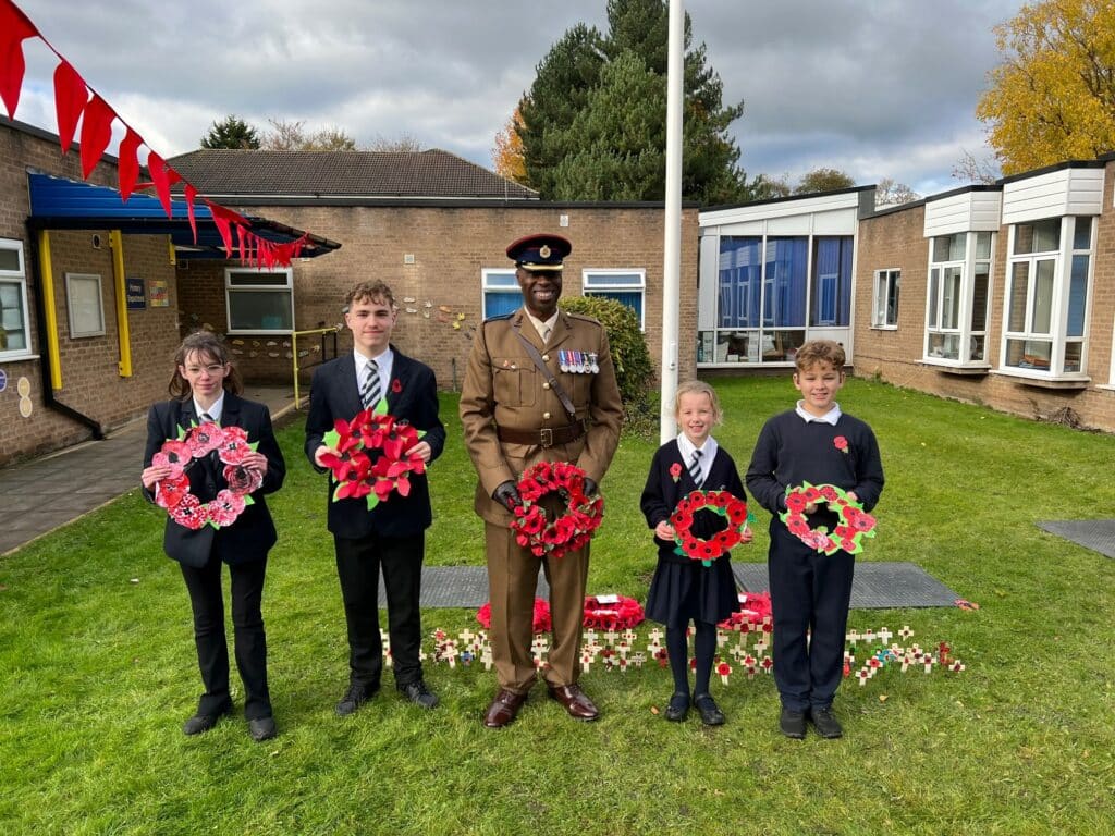 Dean of Derby leads Remembrance Day service at city’s Royal School for ...