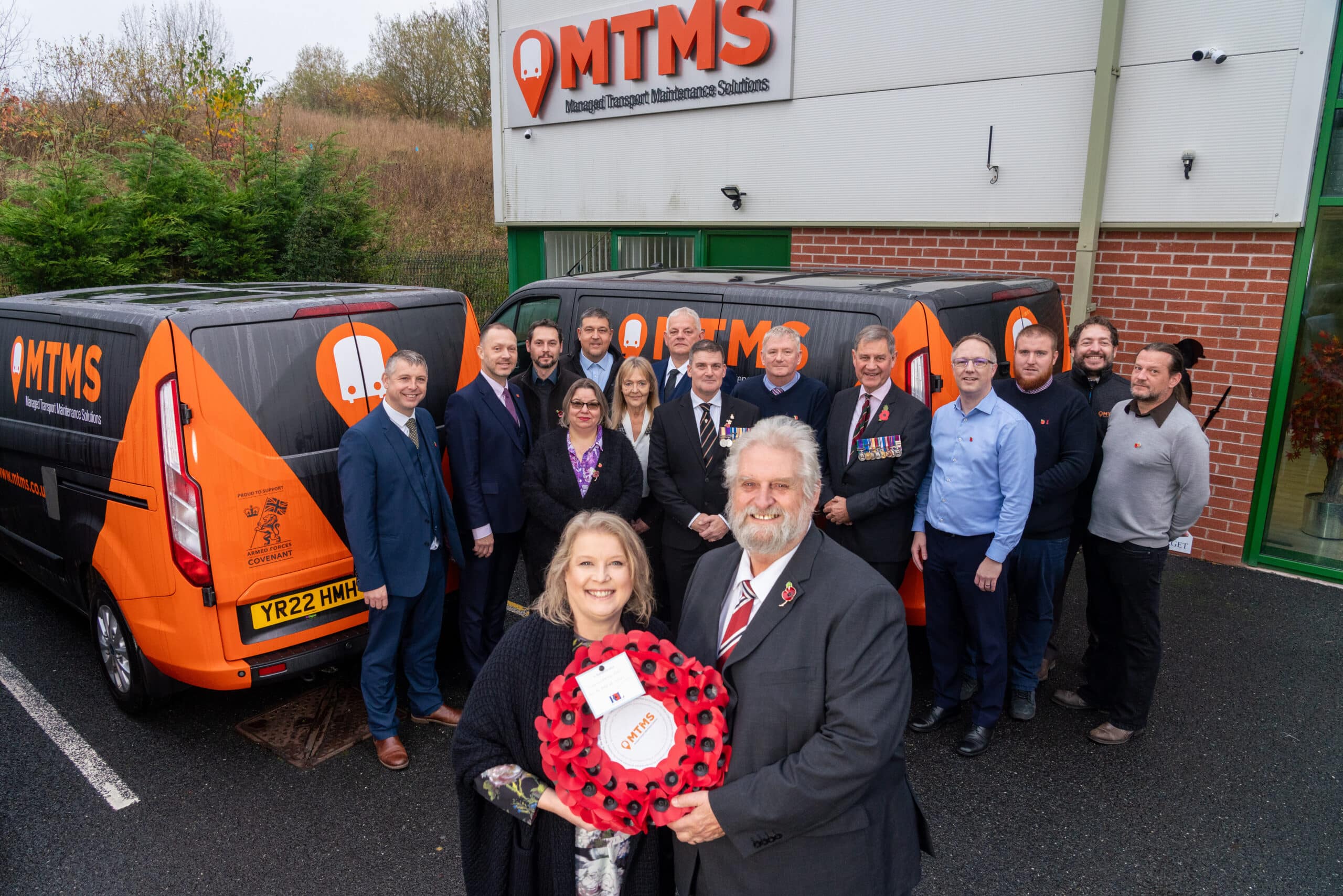Rail maintenance firm MTMS pauses to remember those who served their ...