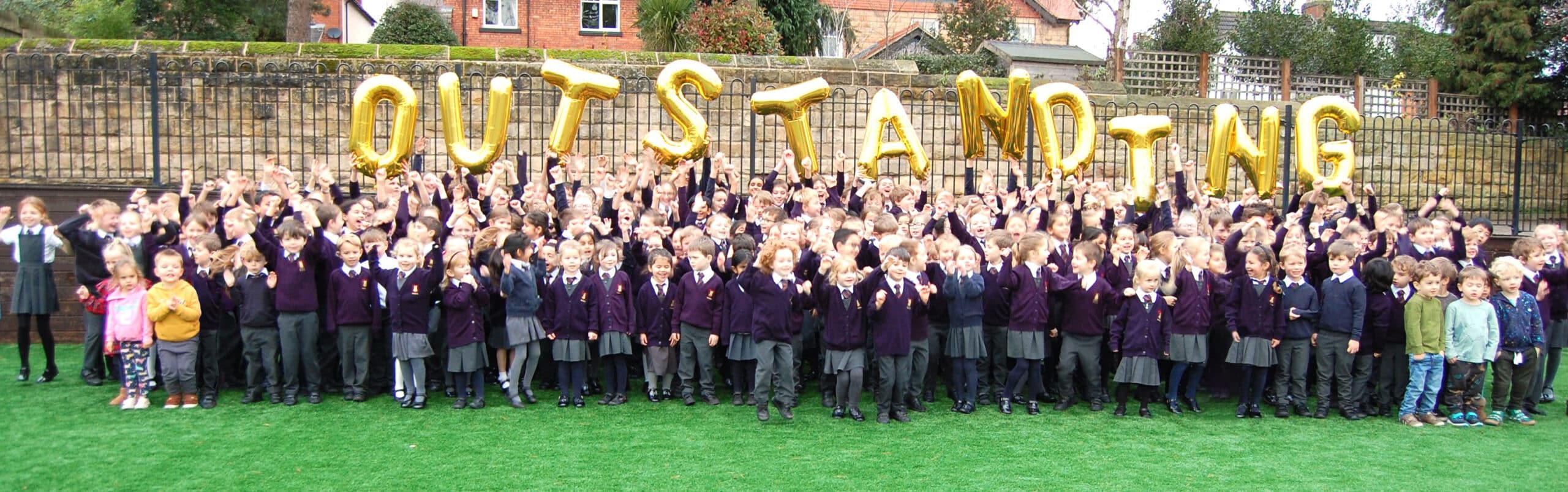 Smiles all round as Derbyshire school celebrates ‘outstanding’ visit ...