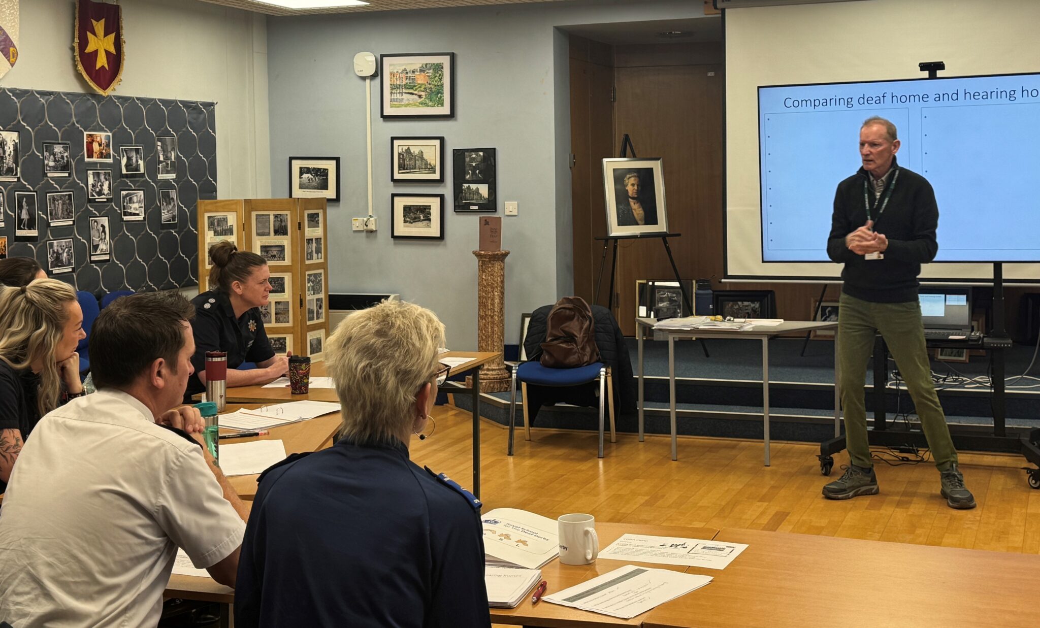 Innovative Royal School for the Deaf Derby project teaching sign ...